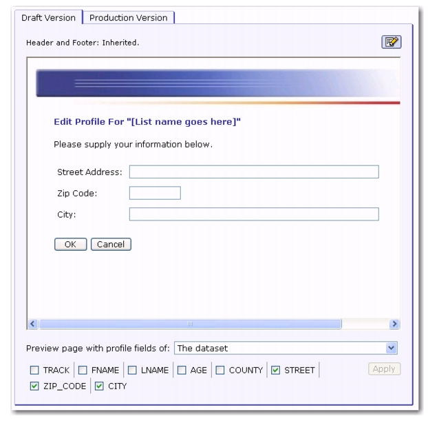 Customizing the Subscriber Interface